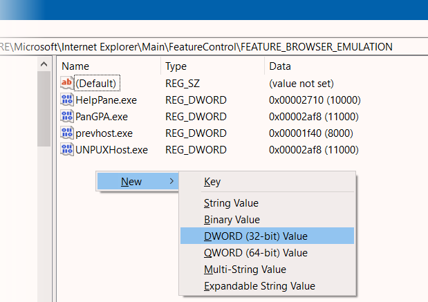 XProtect Smart Client IE browser emulation — how to use HTML5 web pages ...