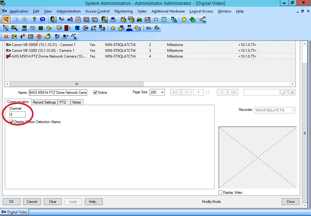 Lenel Integration — Channel ID's do not match (troubleshooting)