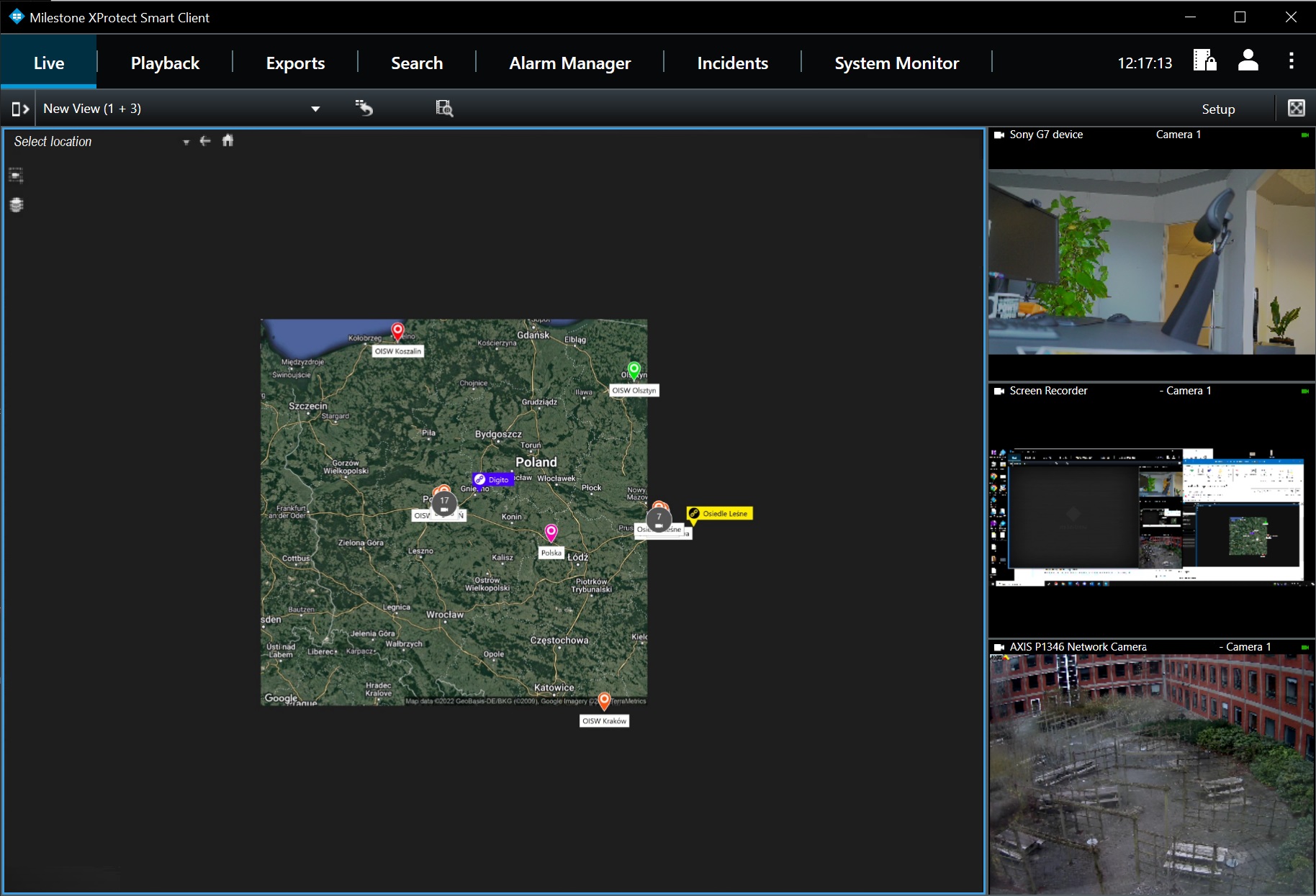 Smart Maps using Google Maps only displays a single tile in the middle ...