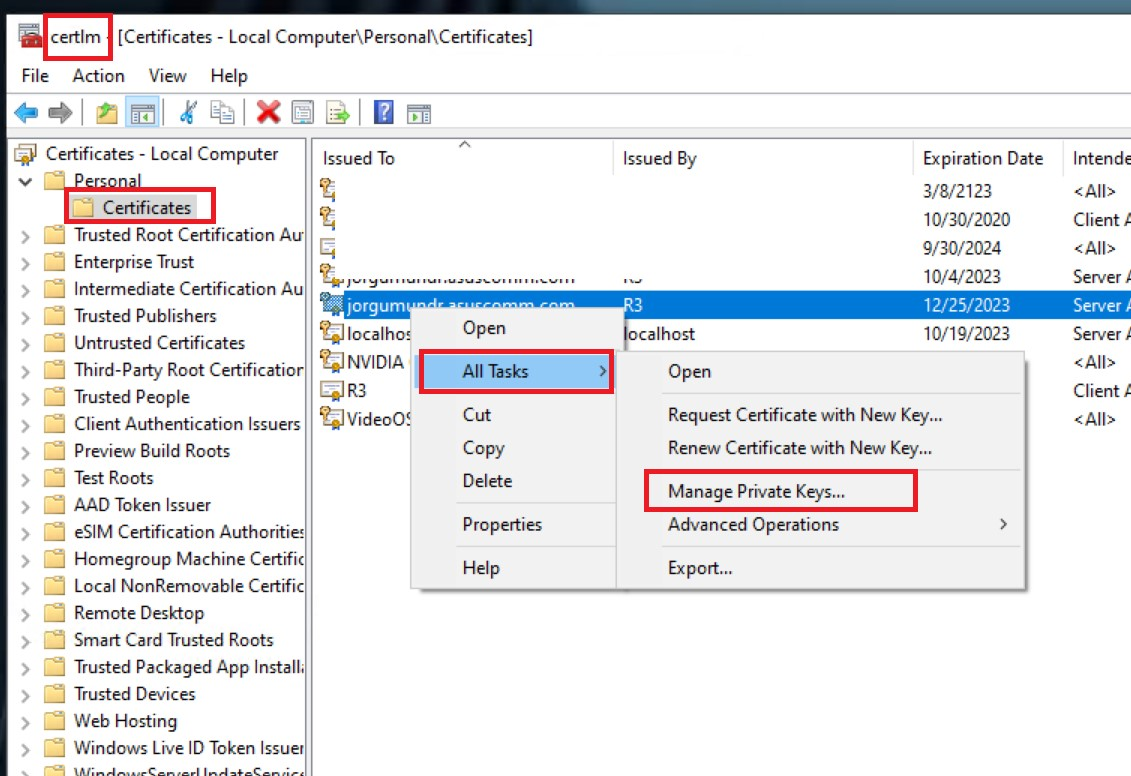 Top SSL certificate issues