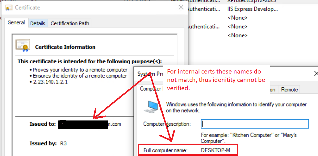 Top SSL certificate issues