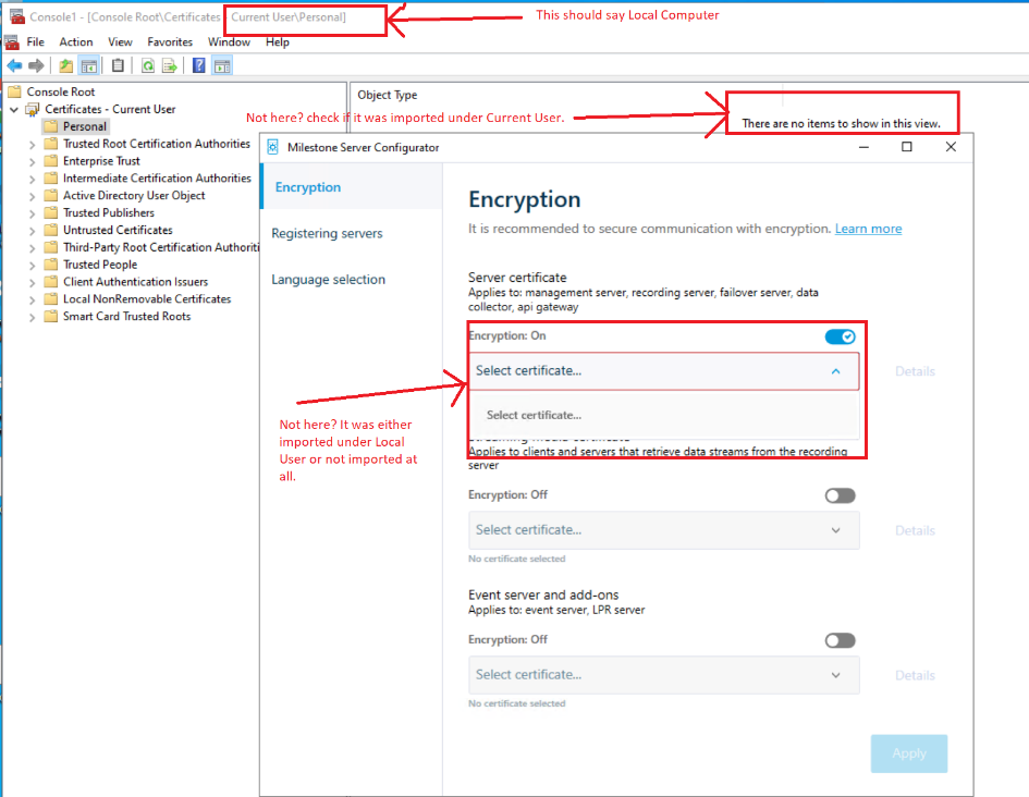 Top SSL certificate issues