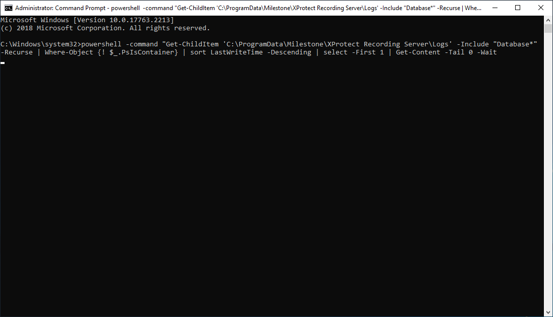 Recording Server's Storage is not available and config.xml is empty ...