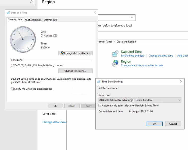 Local configuration is either invalid or missing (troubleshooting)