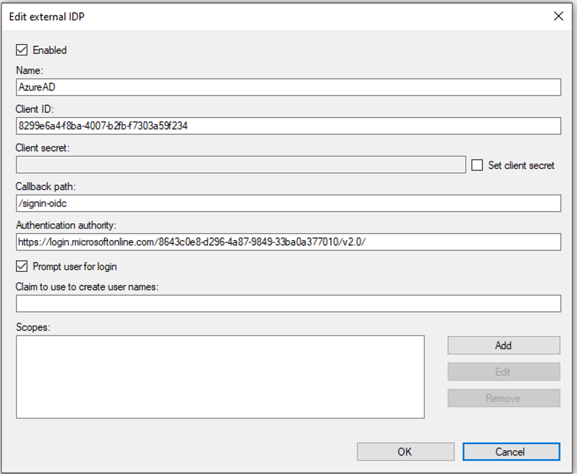 How to configure External IDP in XProtect using Azure Active Directory