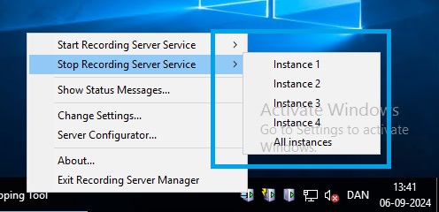How to remove XProtect Recording Server instances
